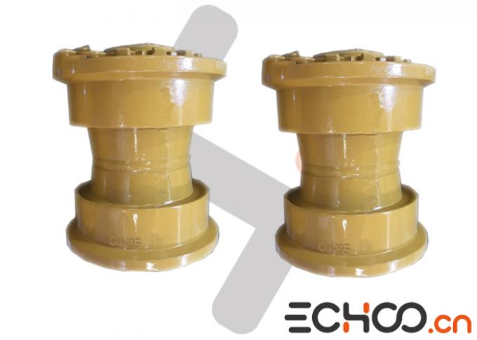 D375 Bulldozer Undercarriage Track Roller Assy With Double Flanges Wear ...